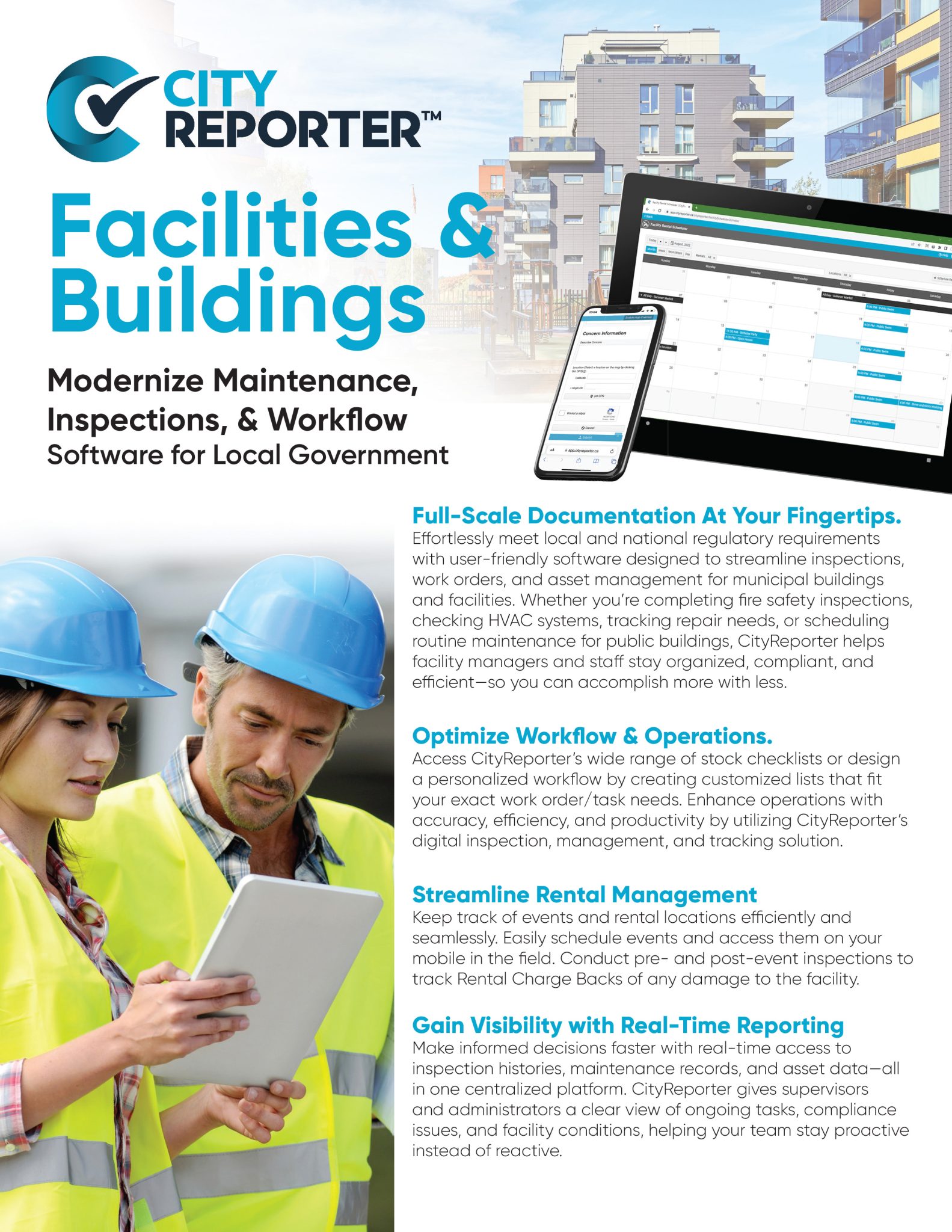 Facilities Software - CityReporter Software
