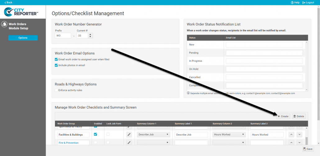 How To Create Work Order Groups