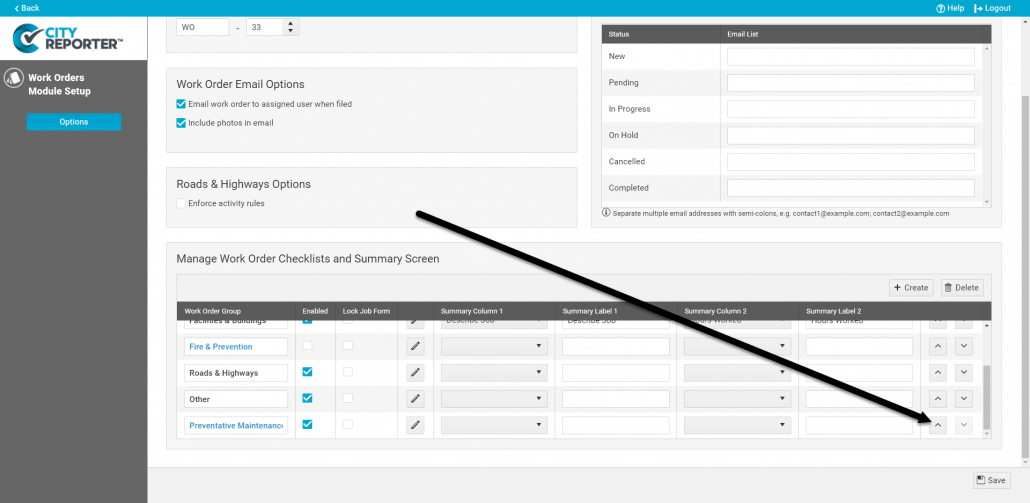 How To Create Work Order Groups